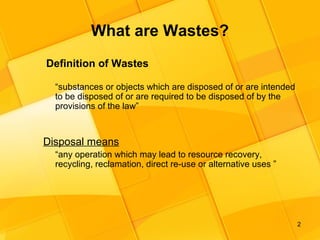 Waste Products &Waste Product Management | PPT