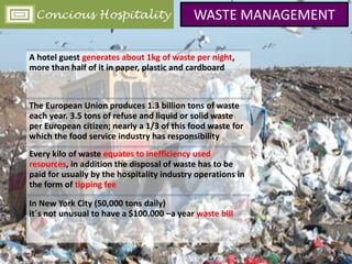 Waste Management in Hospitality | PPTX