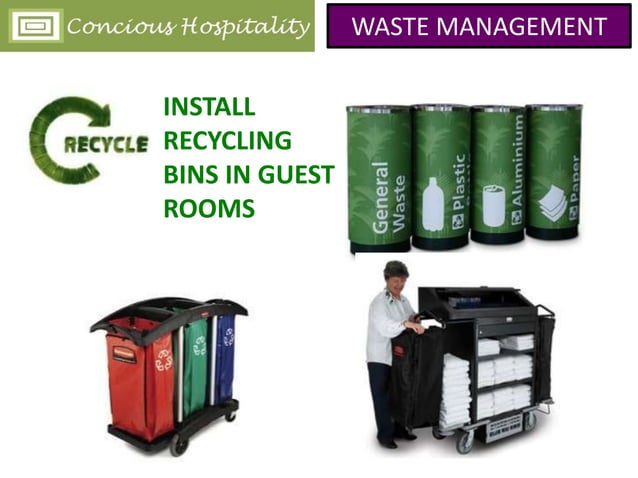 Waste Management in Hospitality