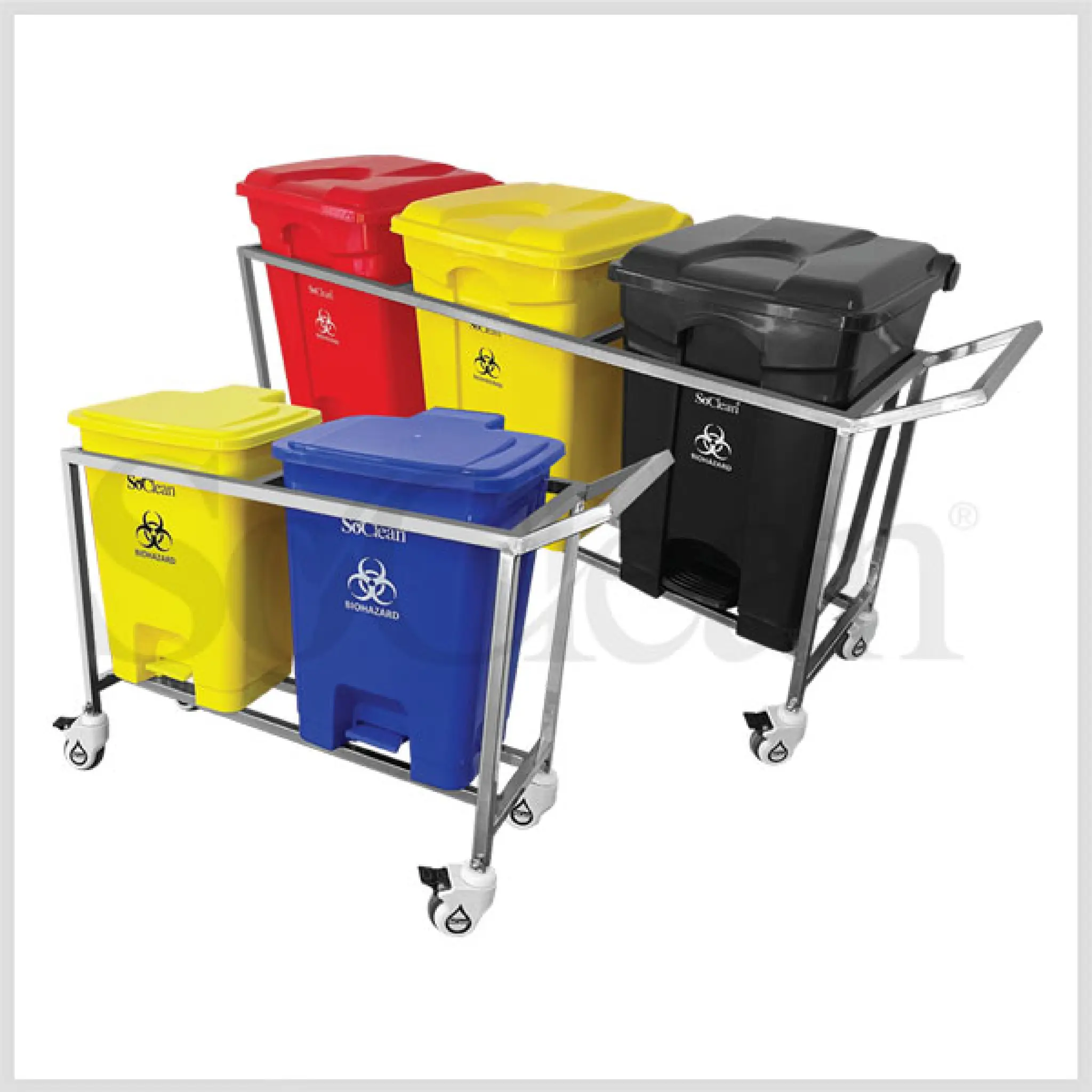 Waste Segregation System (Stainless Steel Deluxe) | PDF