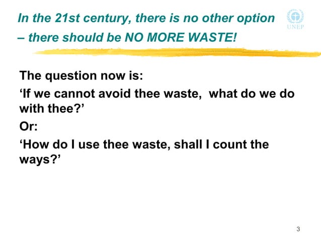 Waste 21st century | PPT