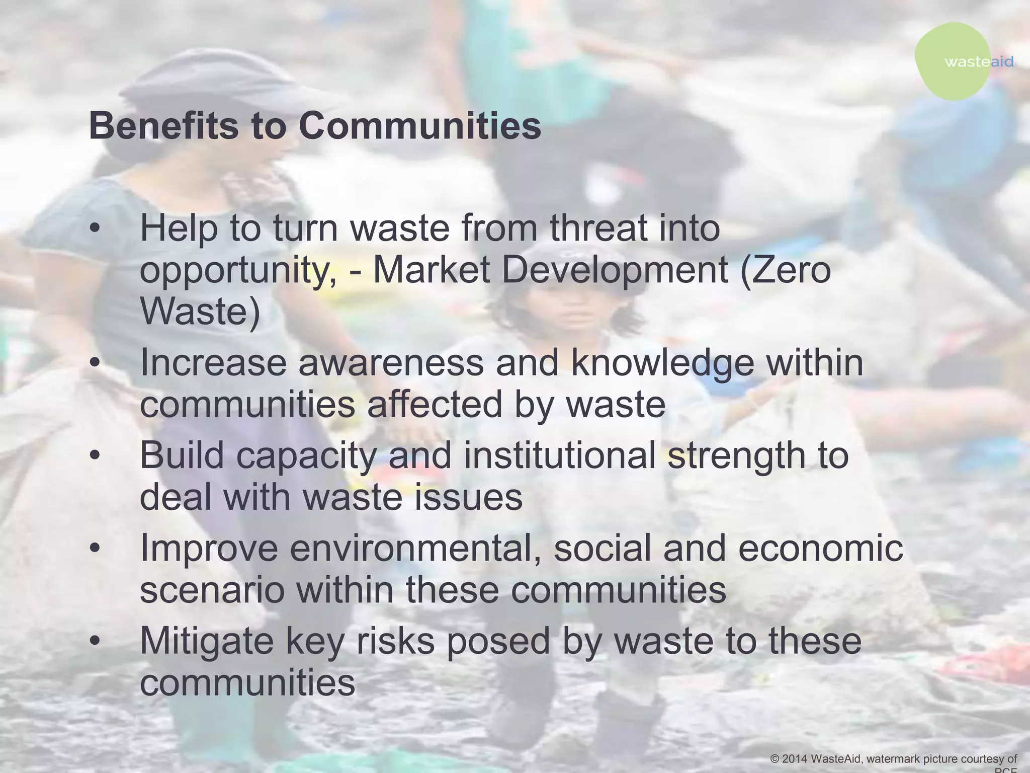 Waste aid presentation zero waste conference | PPT | Free Download