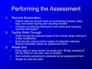 Waste Assessment | PPT