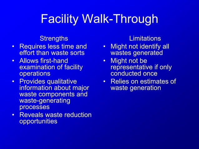 Waste Assessment | PPT