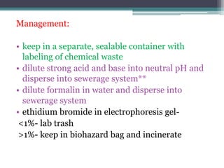 Biomedical Waste (Barna) | PPTX | Environmental Services Industry ...