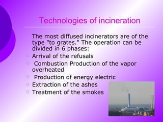 Waste Burning Inceneration | PPT