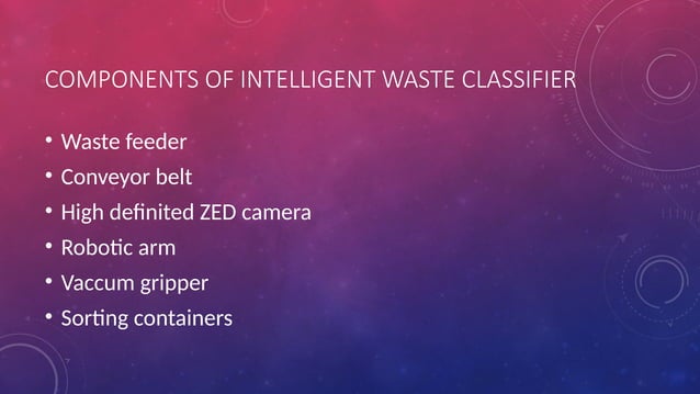 Automatic Waste classification using Deep learning and Robotic ...