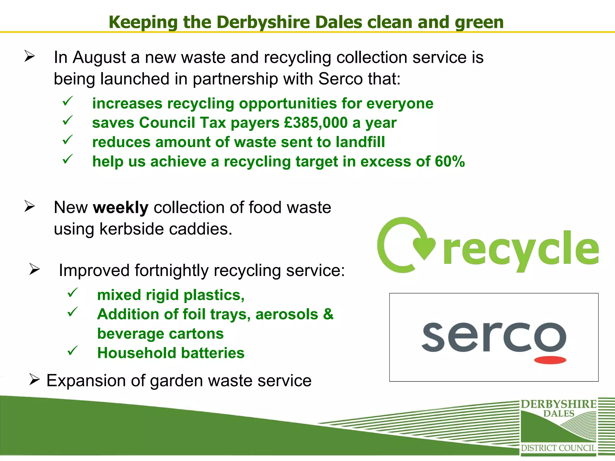 Implementation of the new waste & recycling service | PPT