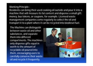 Waste cooking oil recycling machine | PDF
