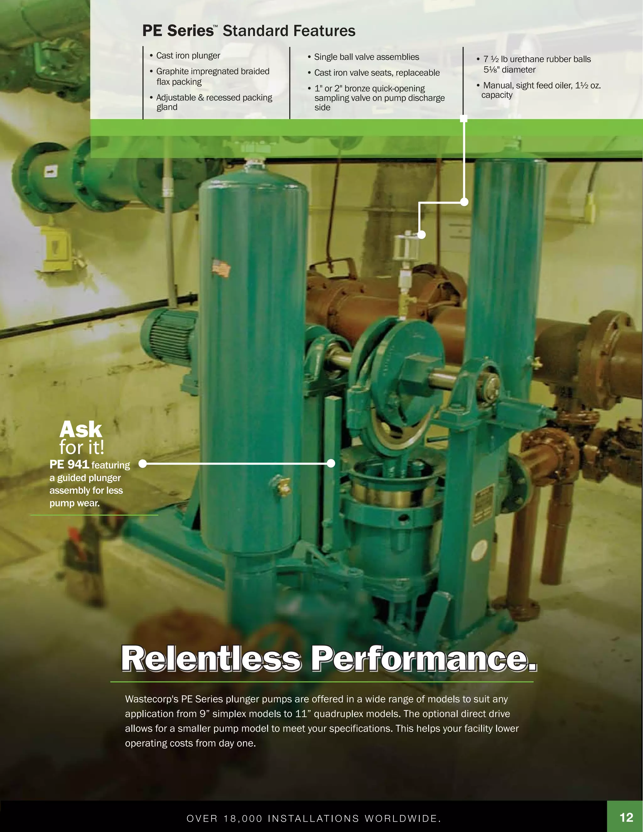 Wastecorp plunger pumps | PDF | Home Appliances | Home & Garden