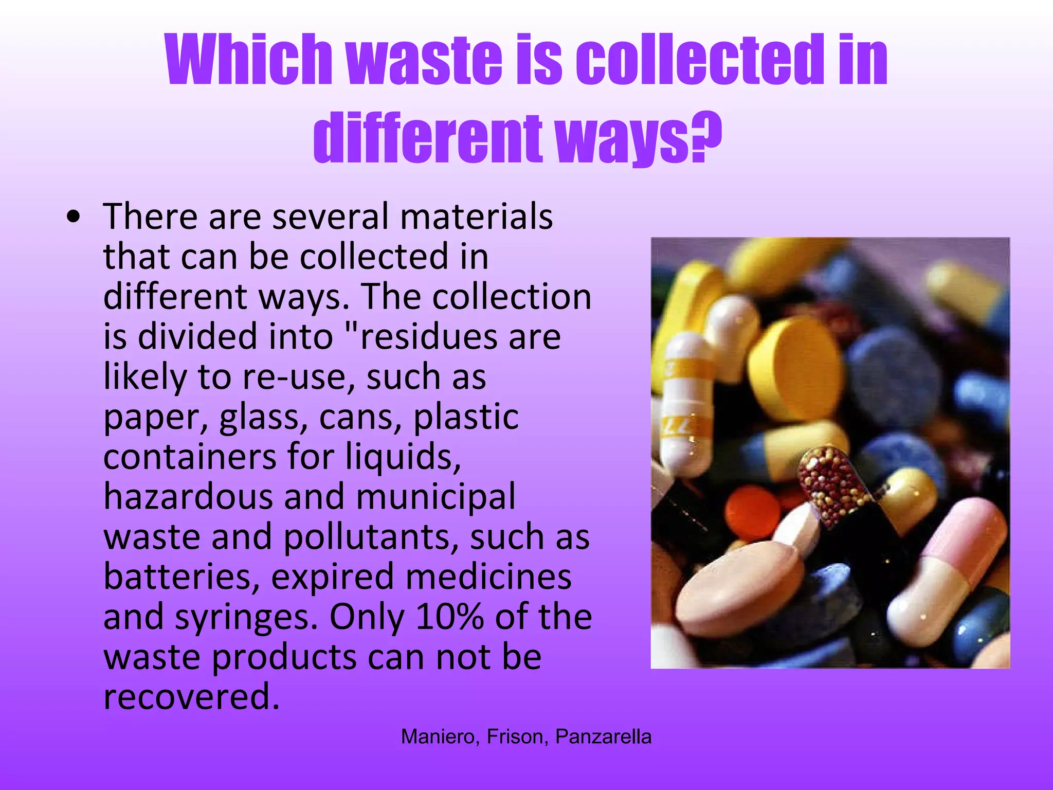 Waste Cycle | PPT | Food & Drink