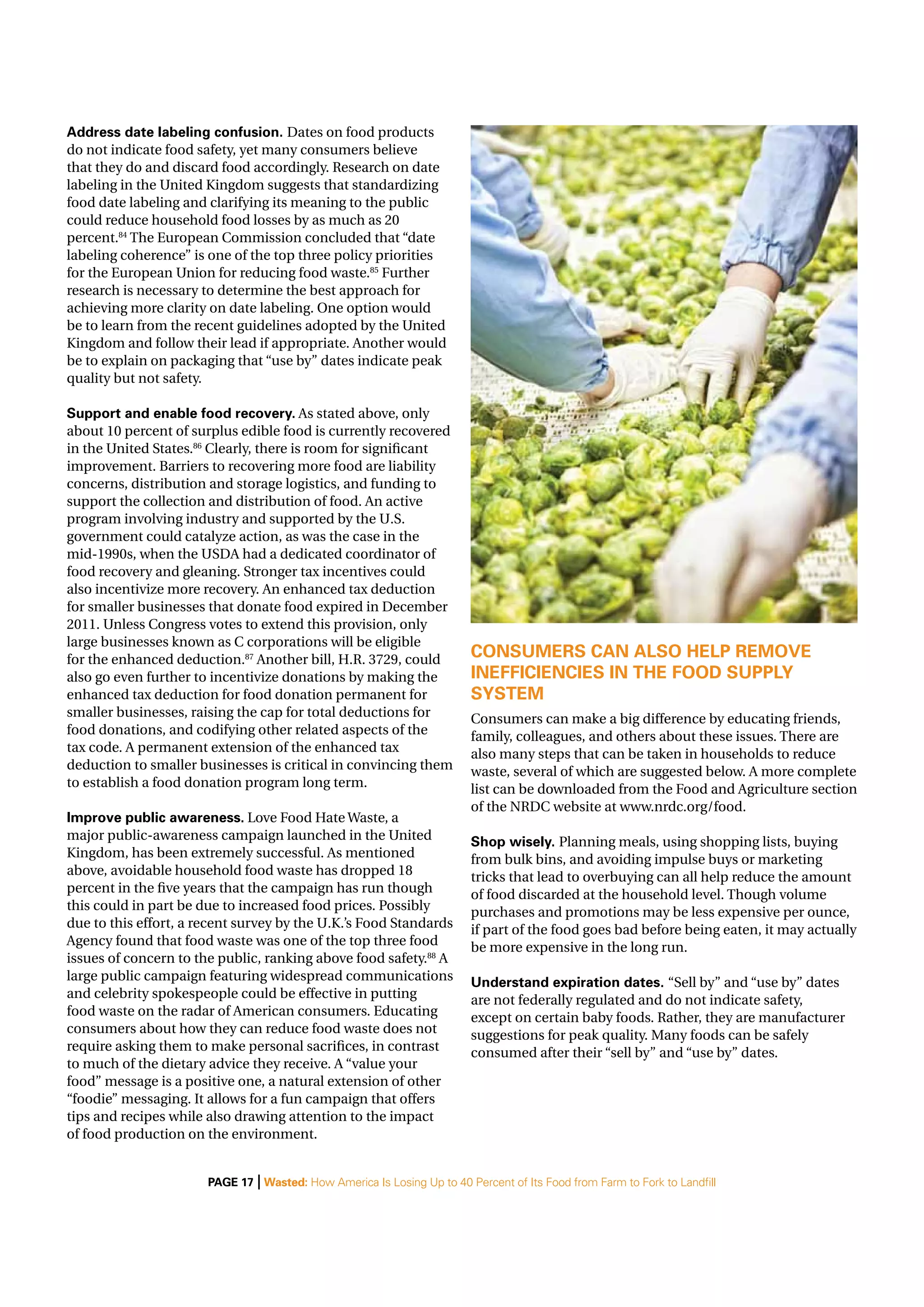 Wasted food-ip usa 2012 | PDF