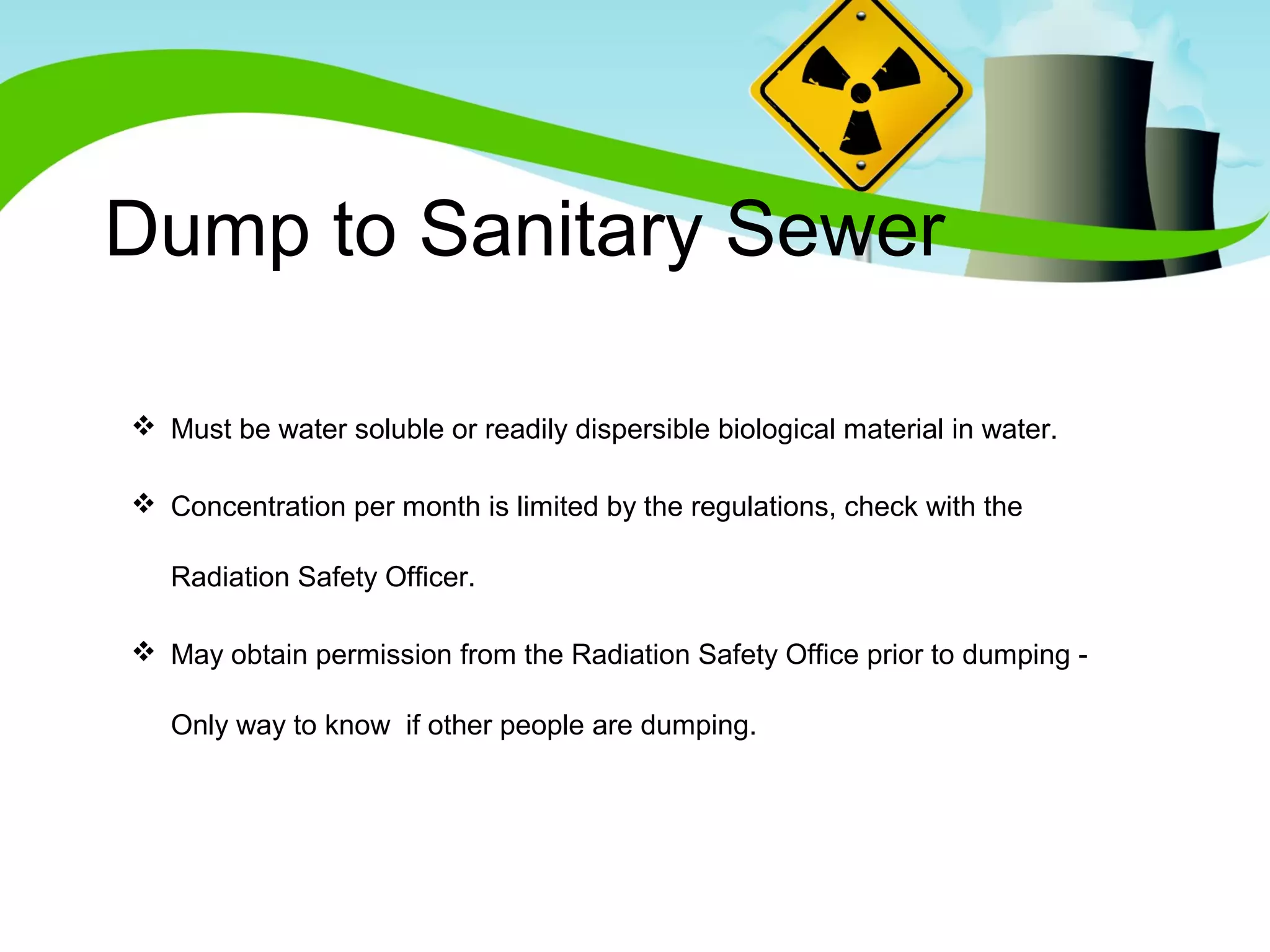 Radioactive Waste disposal methods | PPT