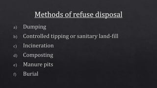 Waste disposal | PPT