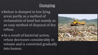 Waste disposal | PPTX