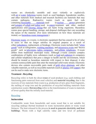Waste disposal and treatment in microbiological laboratory | PDF