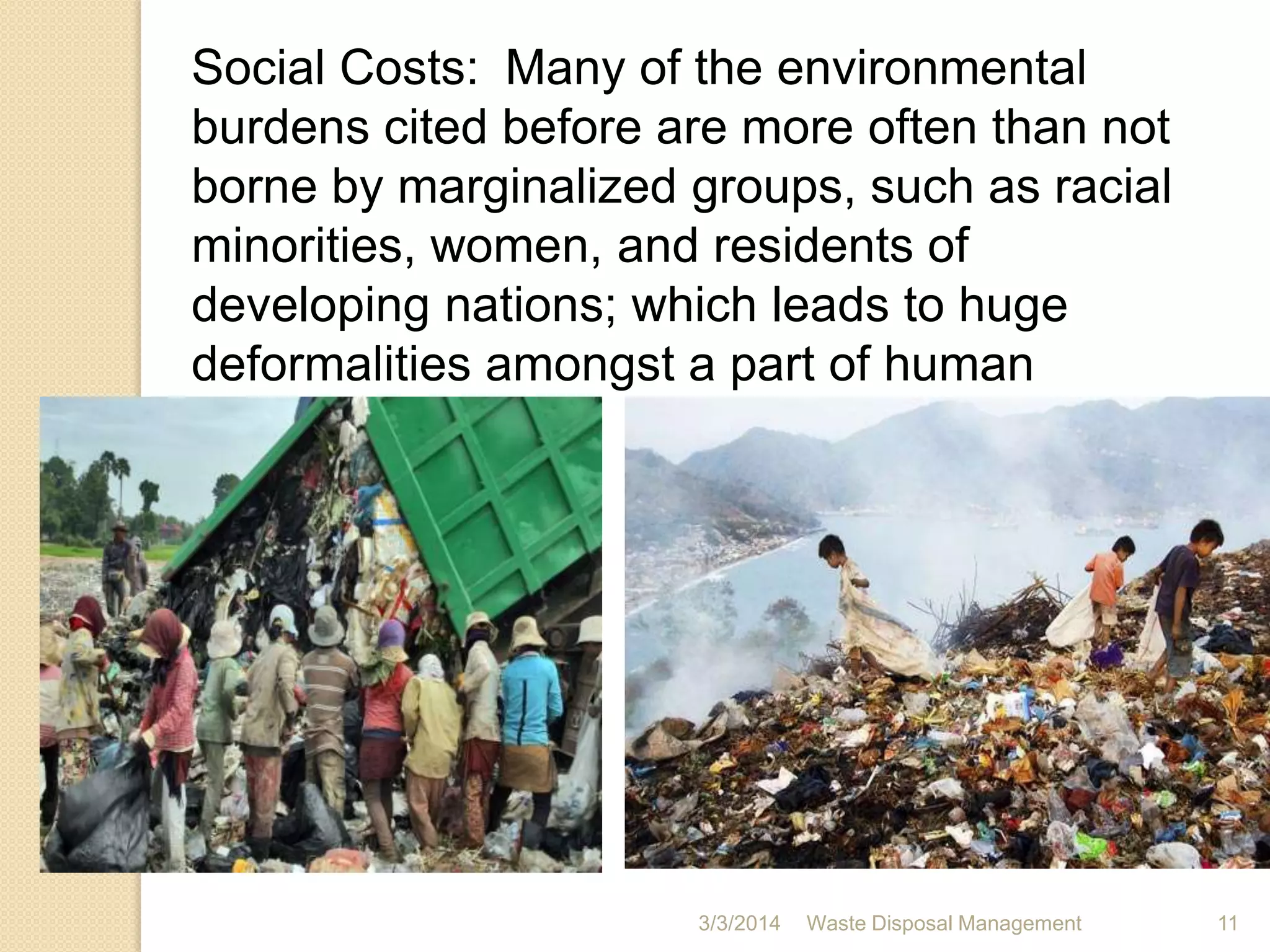 Waste Disposal Management - Basics | PPTX