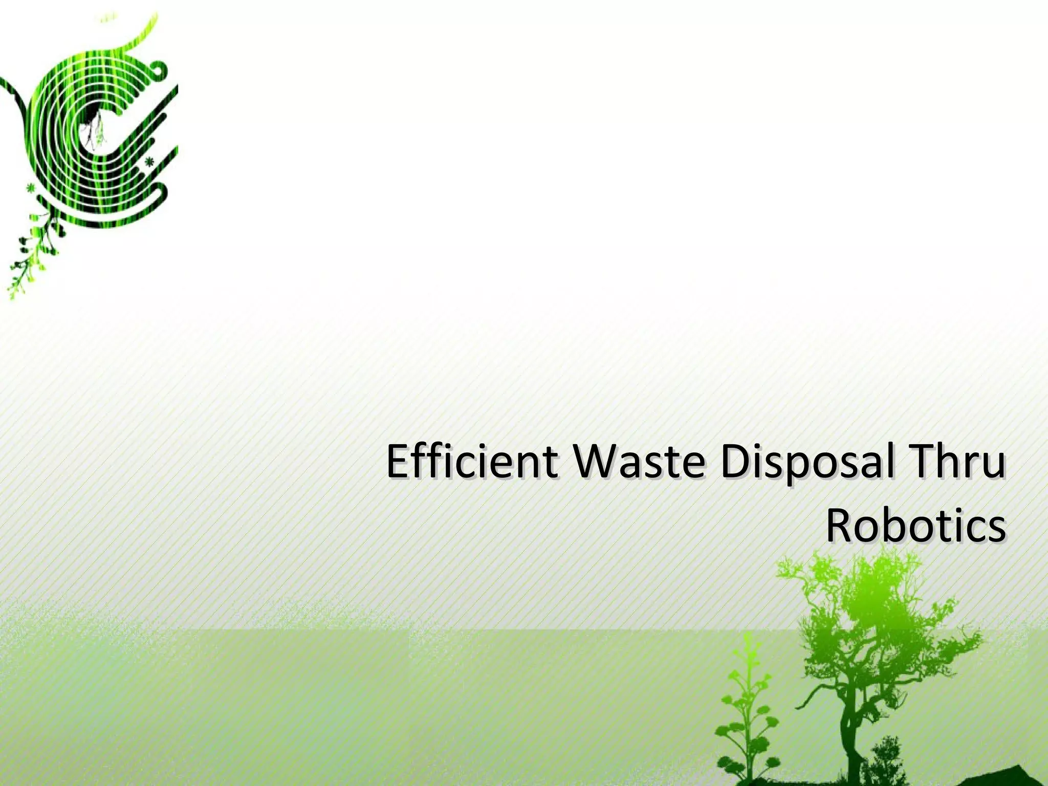 Waste Disposal Proposal 1 | PPT