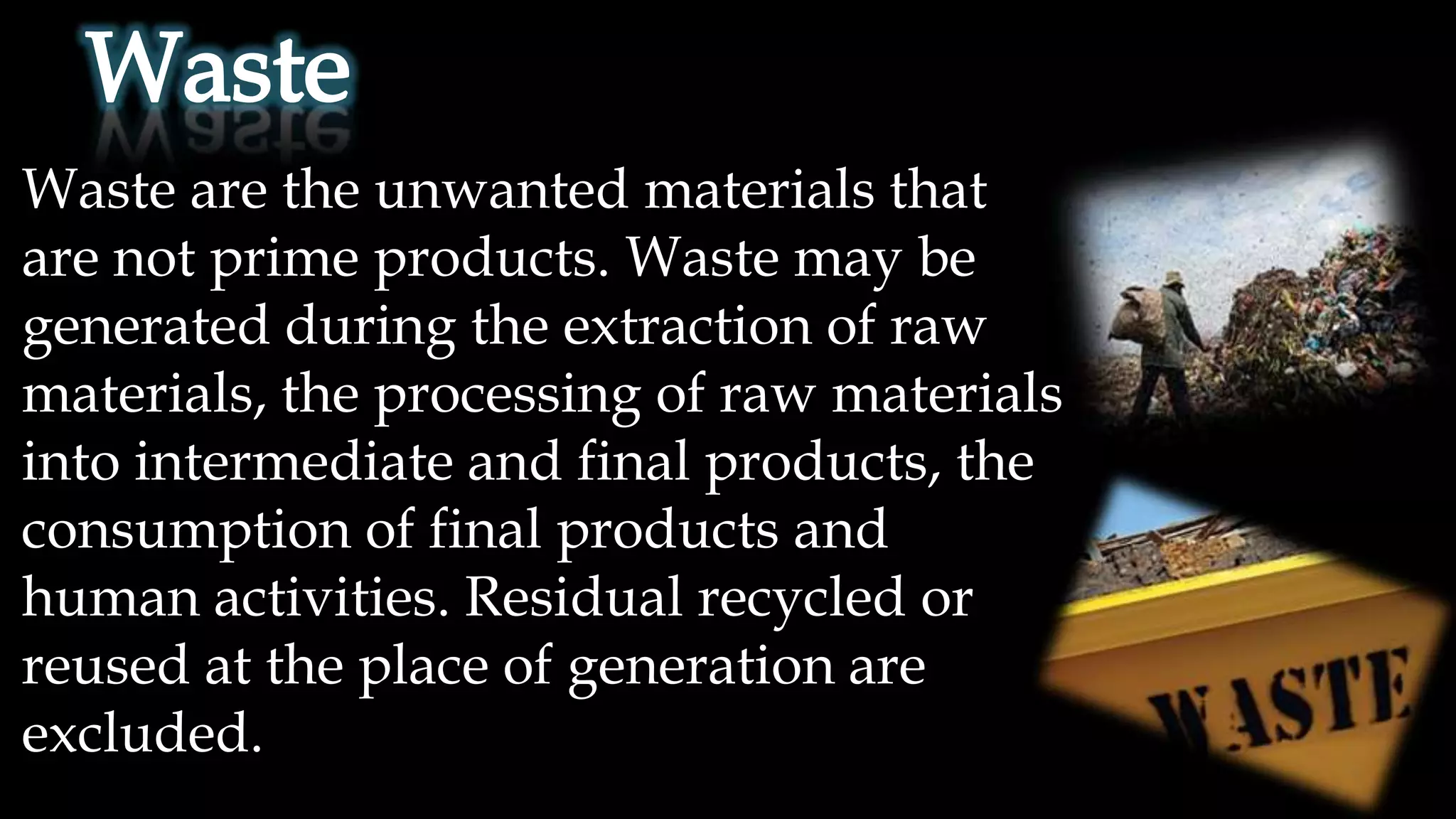 Waste disposal system in UK and USA | PPT