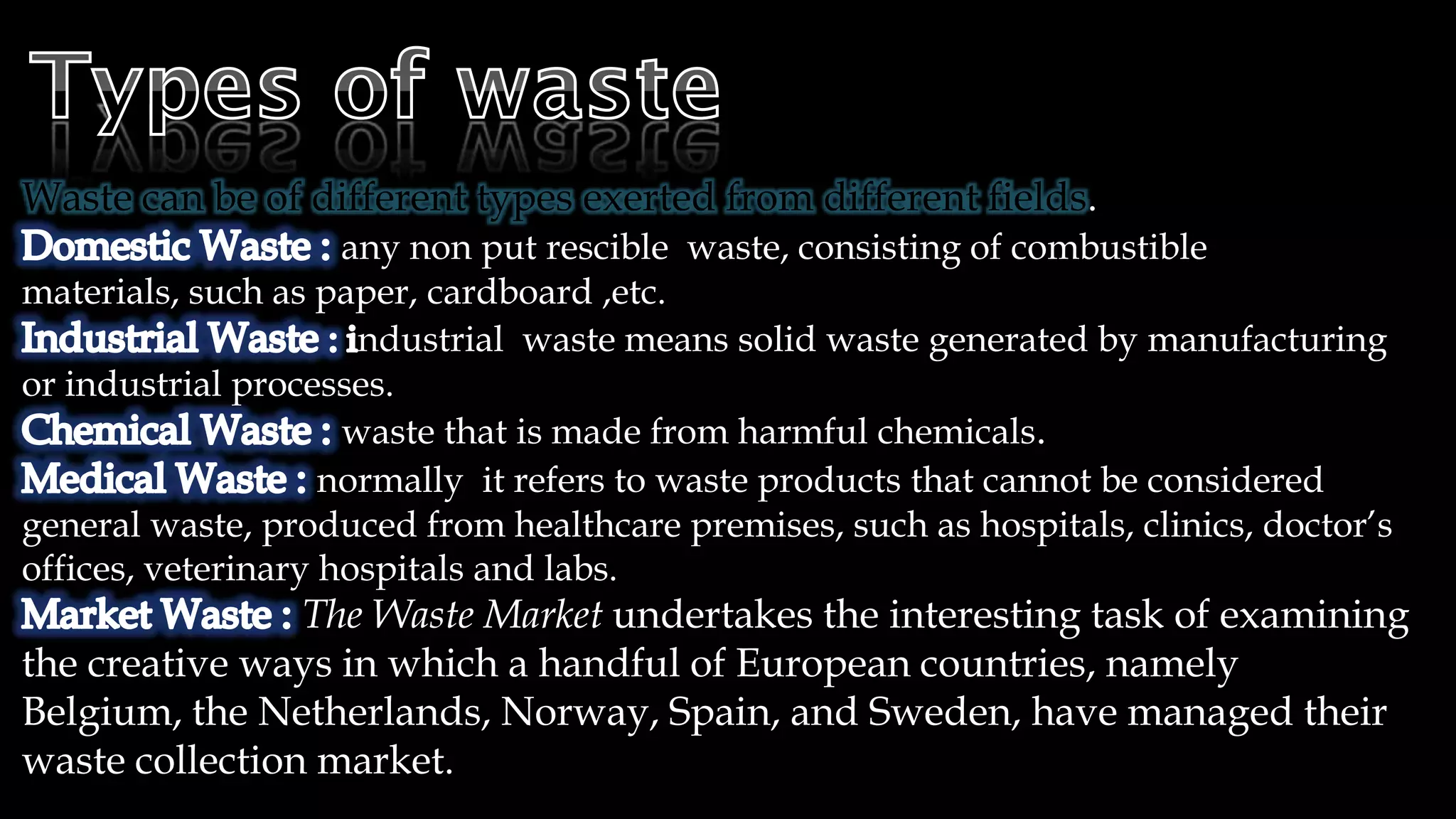 Waste disposal system in UK and USA | PPT
