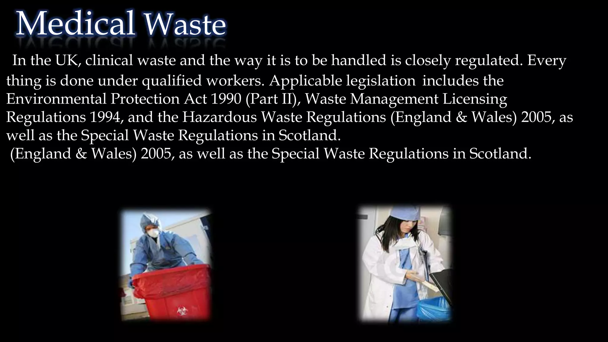 Waste disposal system in UK and USA | PPT