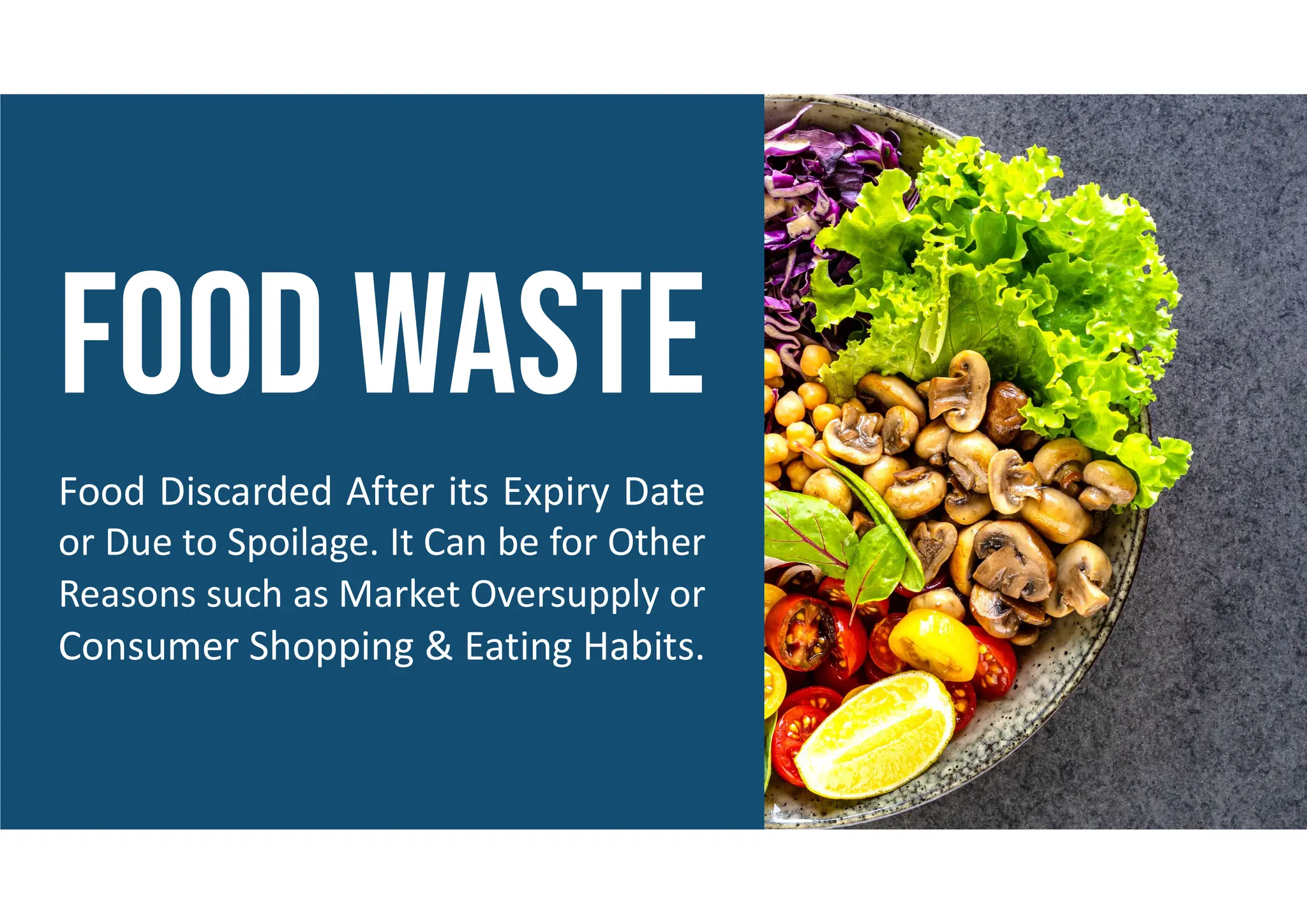 Waste Food Definition | PDF