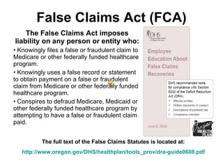 Waste, Fraud & Abuse Training | PPT