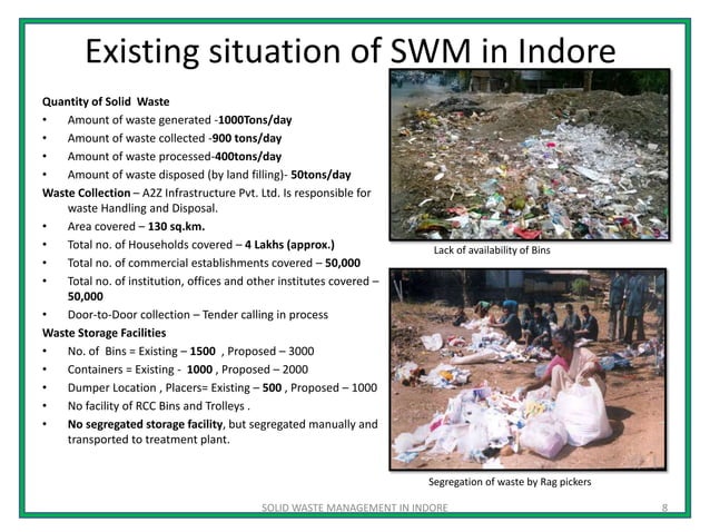Waste free indore | PPTX | Environmental Services Industry | Industries