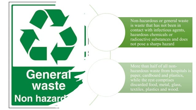 waste handling in healthcare facility(Tati).pptx | Infectious Diseases ...