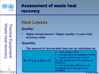 Waste heat recovery | PPT