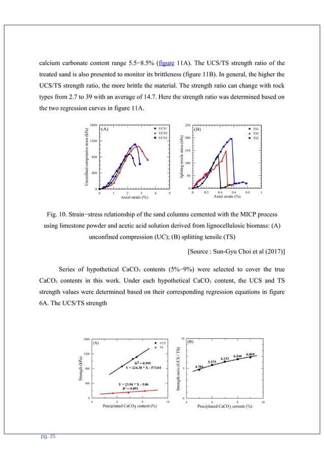 BIOCEMENTATION FOR SAND USING WASTE (CONTAIN CALCIUM SOURCE) | PDF
