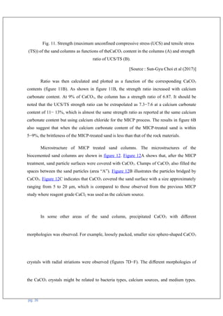 BIOCEMENTATION FOR SAND USING WASTE (CONTAIN CALCIUM SOURCE) | PDF