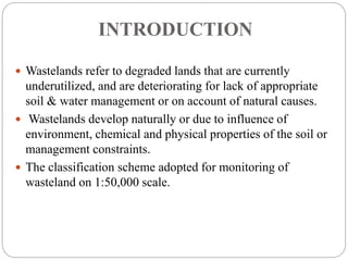 Wasteland classification | PPTX