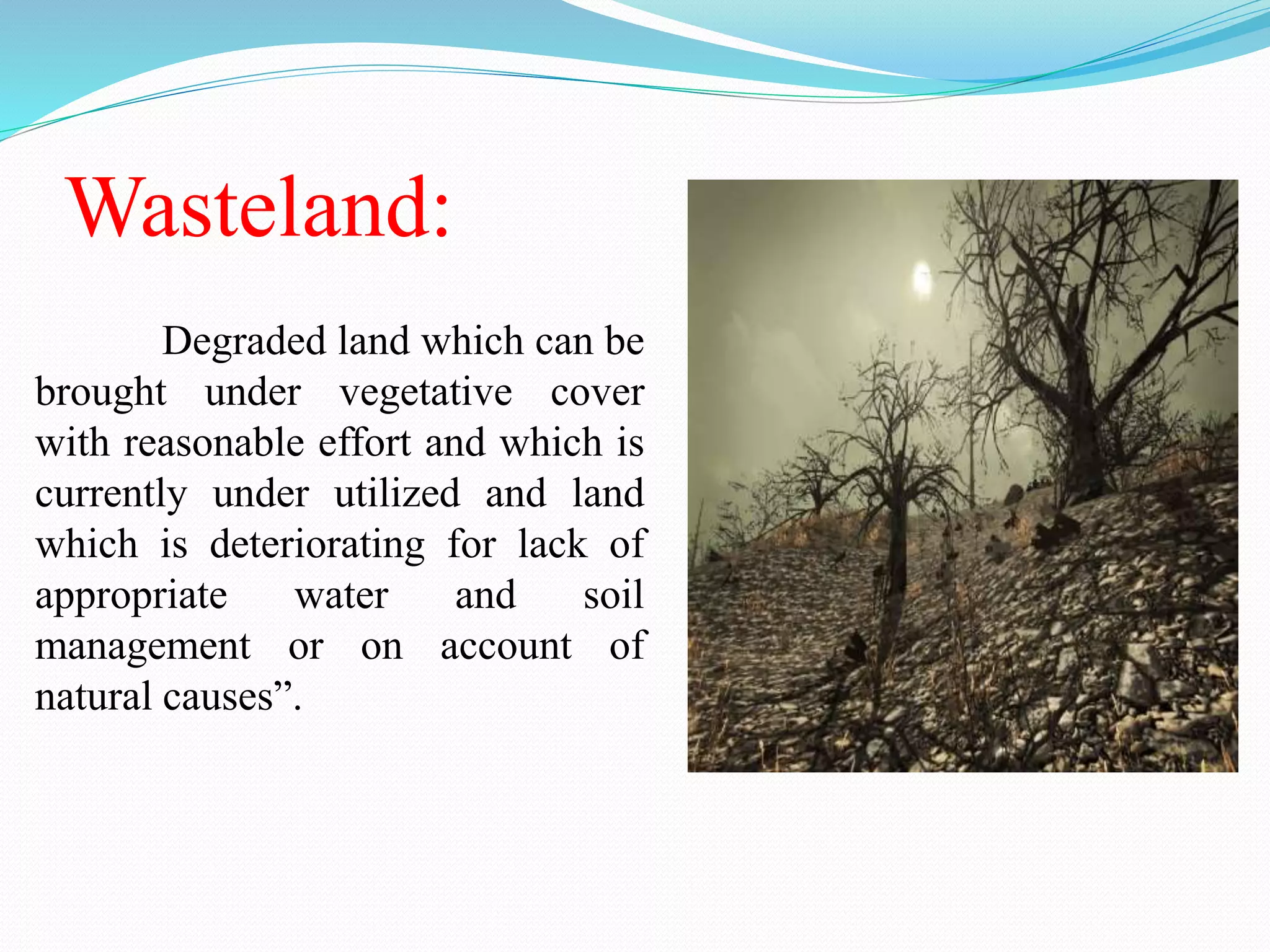 Waste land management | PPTX