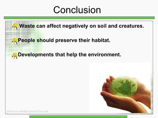 Waste littering_presentation_munaandshaikhawithevascomments | PPT
