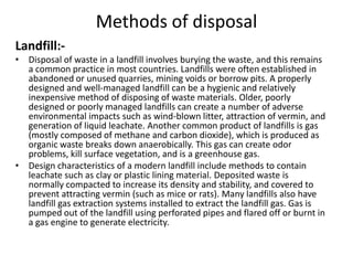 Waste managemant | PPTX