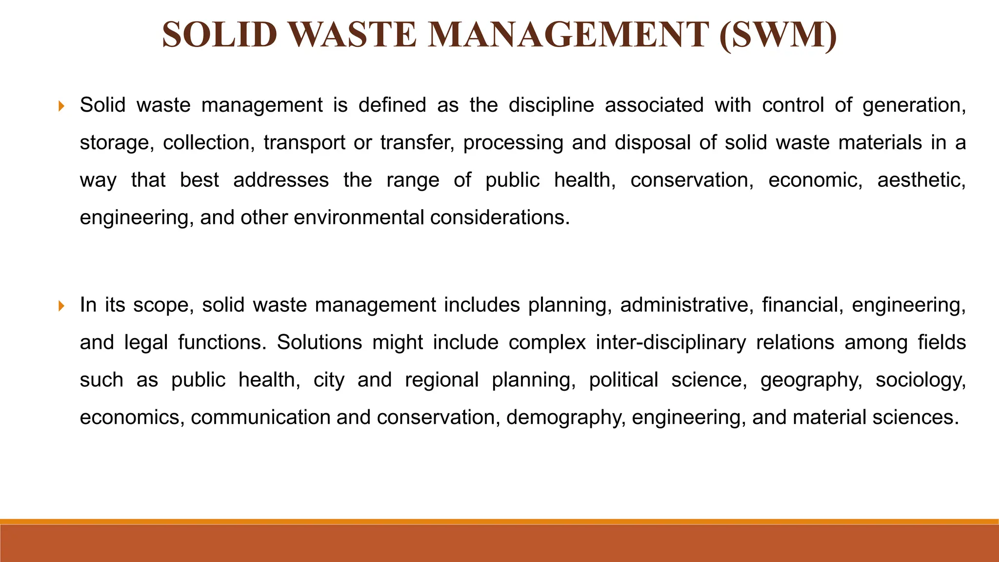 Waste management practices in Indian and | PPTX