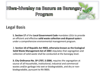 Waste management | PPTX
