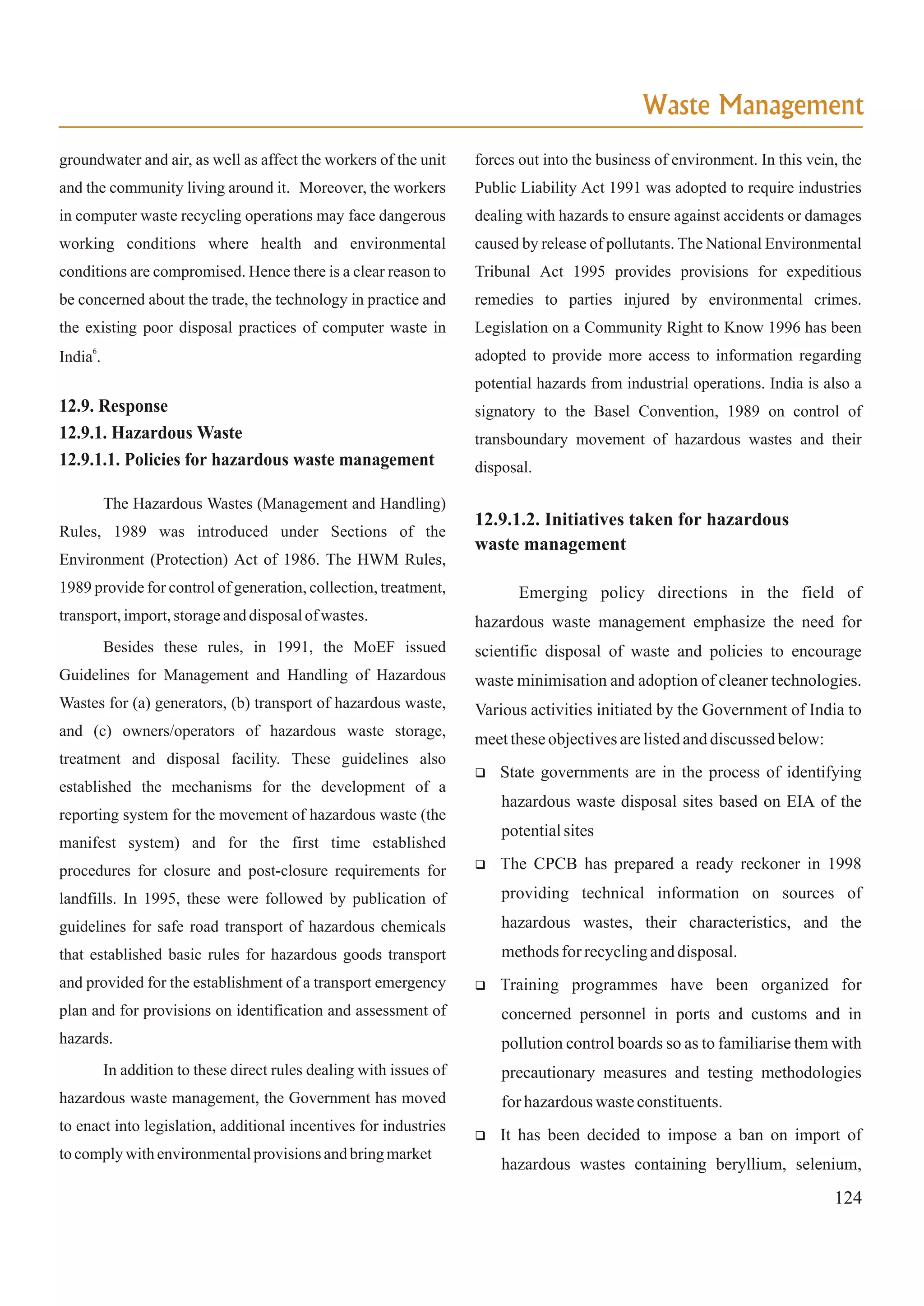 Waste management | PDF