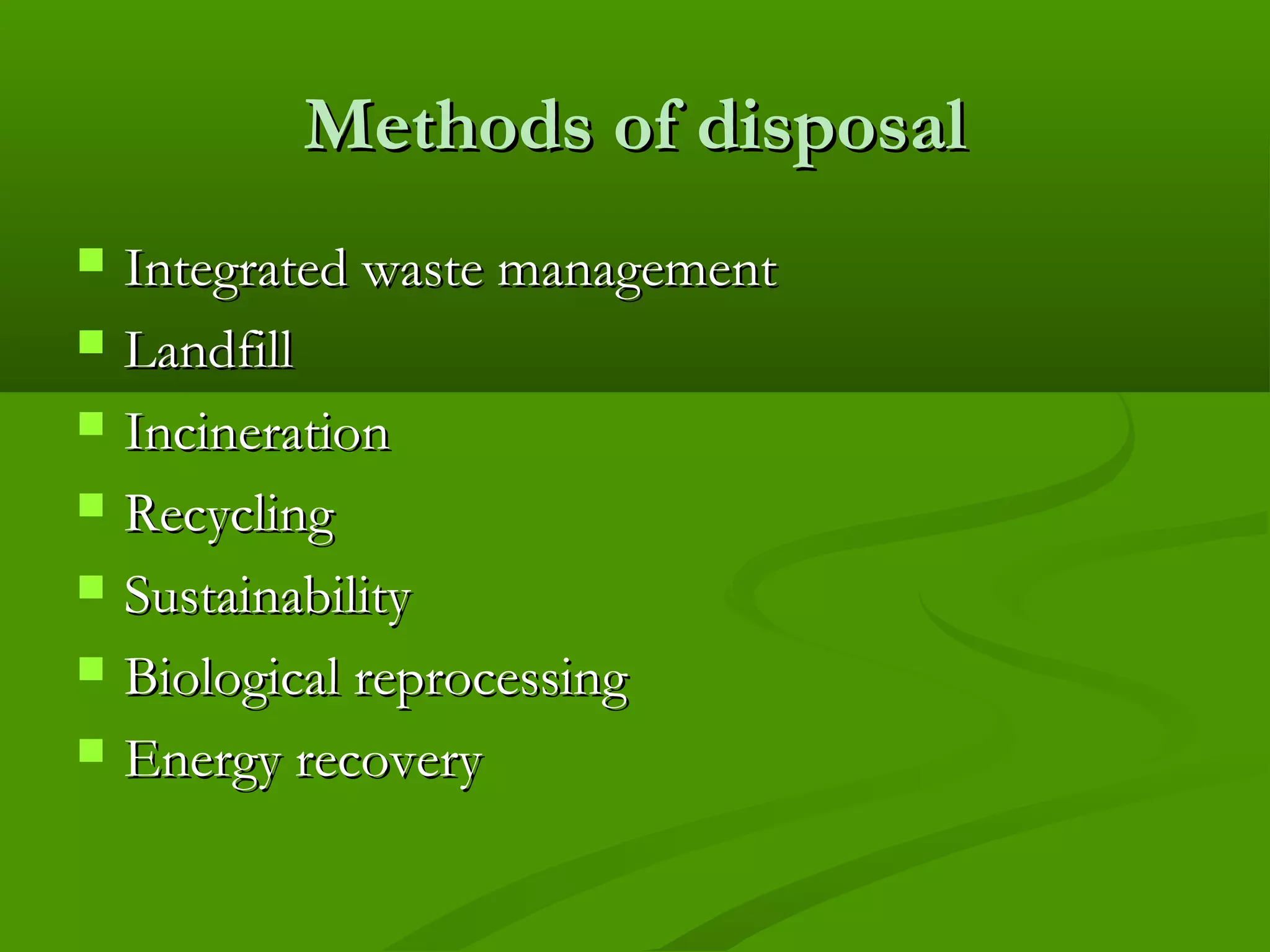 Waste Management | PPT
