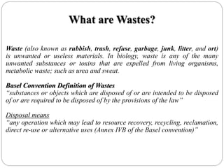 Waste Management | PPTX