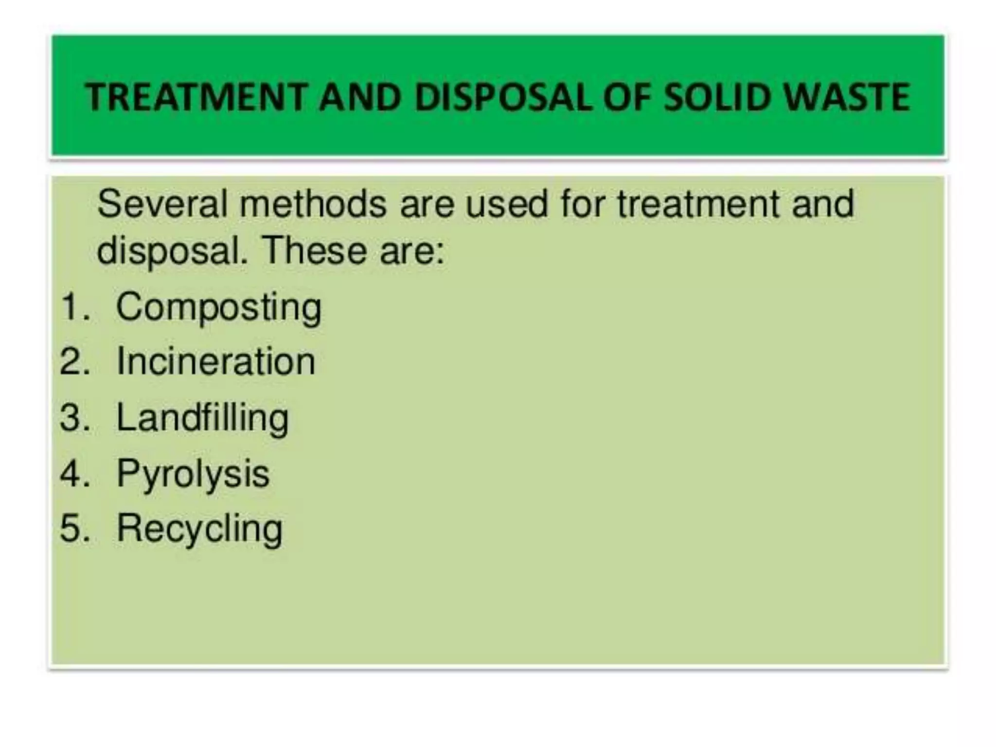 Waste Management | PPTX
