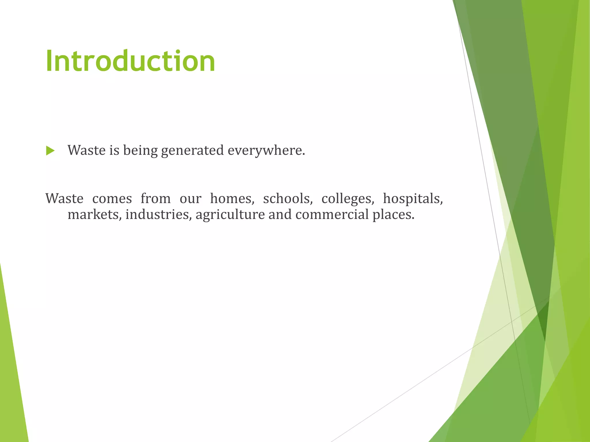 Waste management | PPTX