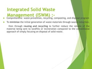 Waste management | PPTX