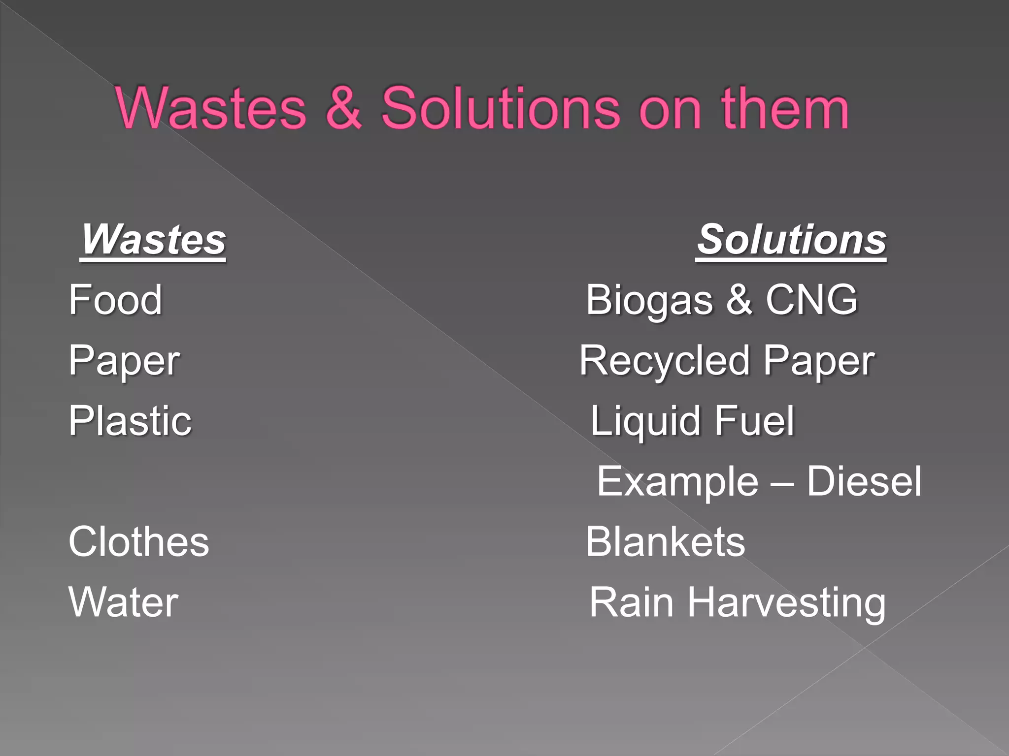 Waste management | PPTX