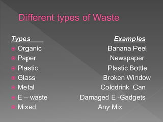 Waste management | PPTX