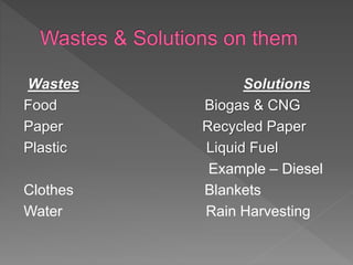 Waste management | PPTX