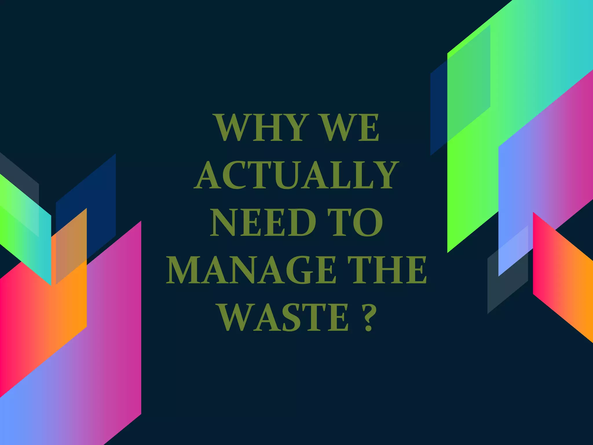 Waste management and its Uses and Precautions | PPTX | Environmental ...