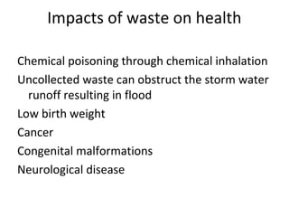 Waste management | PPT
