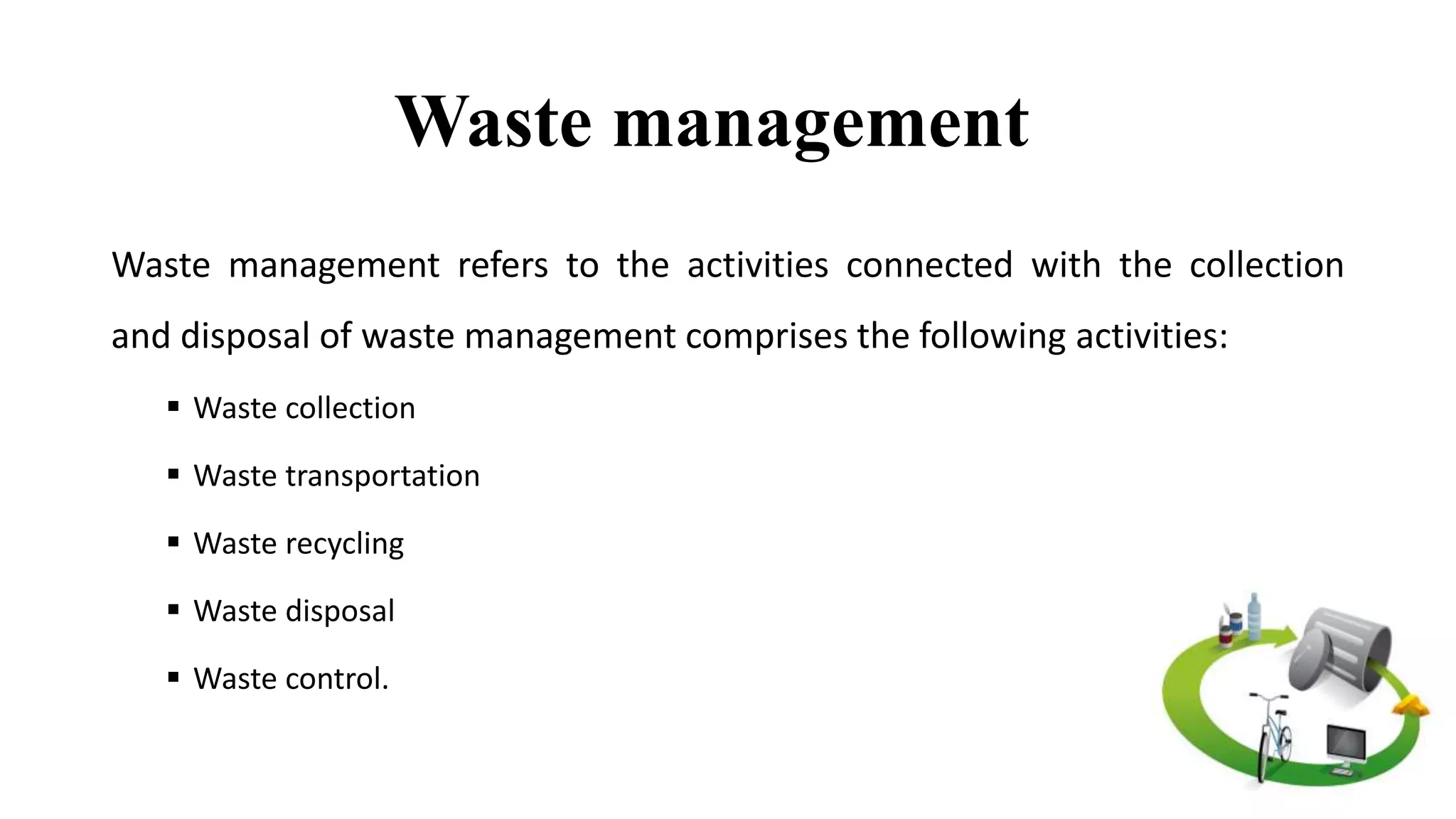 Waste management | PPT